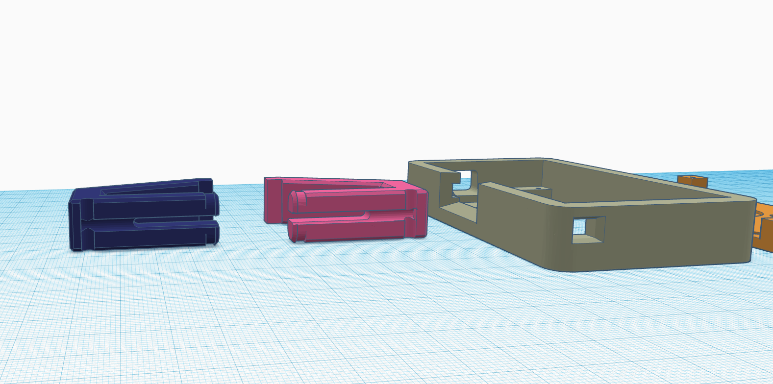 XTouch screen mount for the p1p/s phone holder by Tack | Download free ...