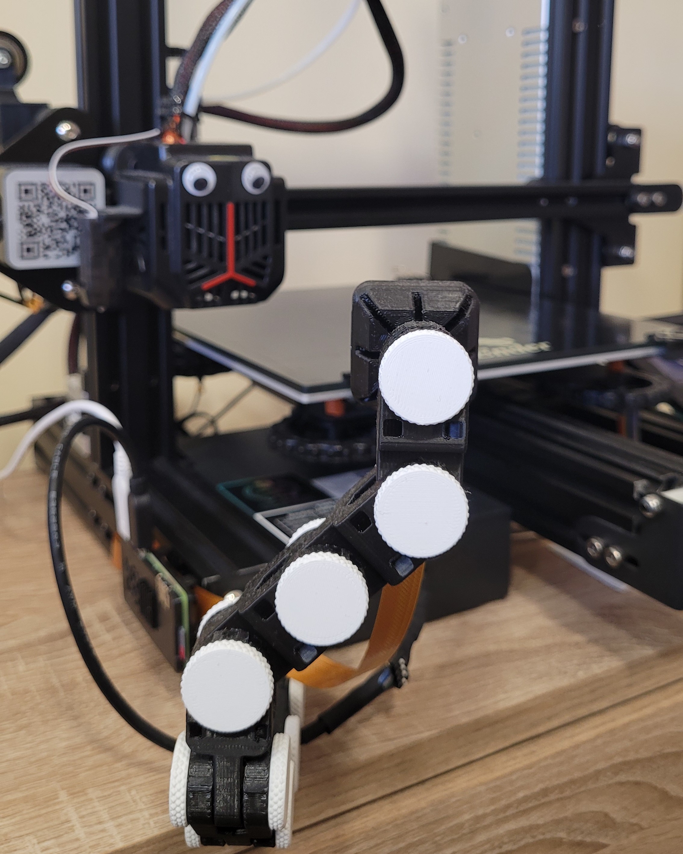 Articulating Raspberry Pi Camera Mount - Tolerant Nuts and Bolts by ...
