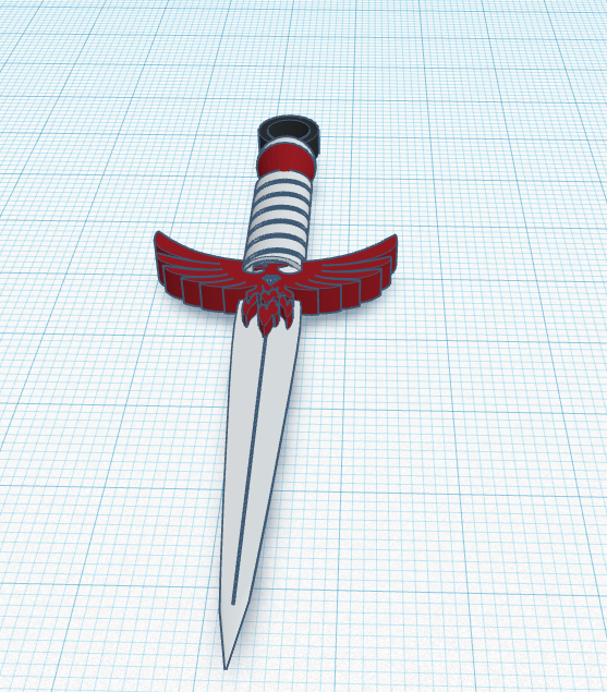 keychain sword by david | Download free STL model | Printables.com