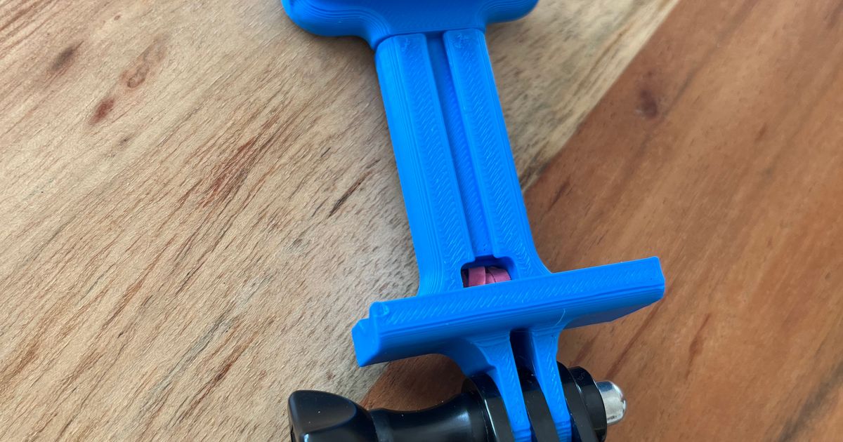 GoPro Phone mount (tripod) by dawe | Download free STL model ...