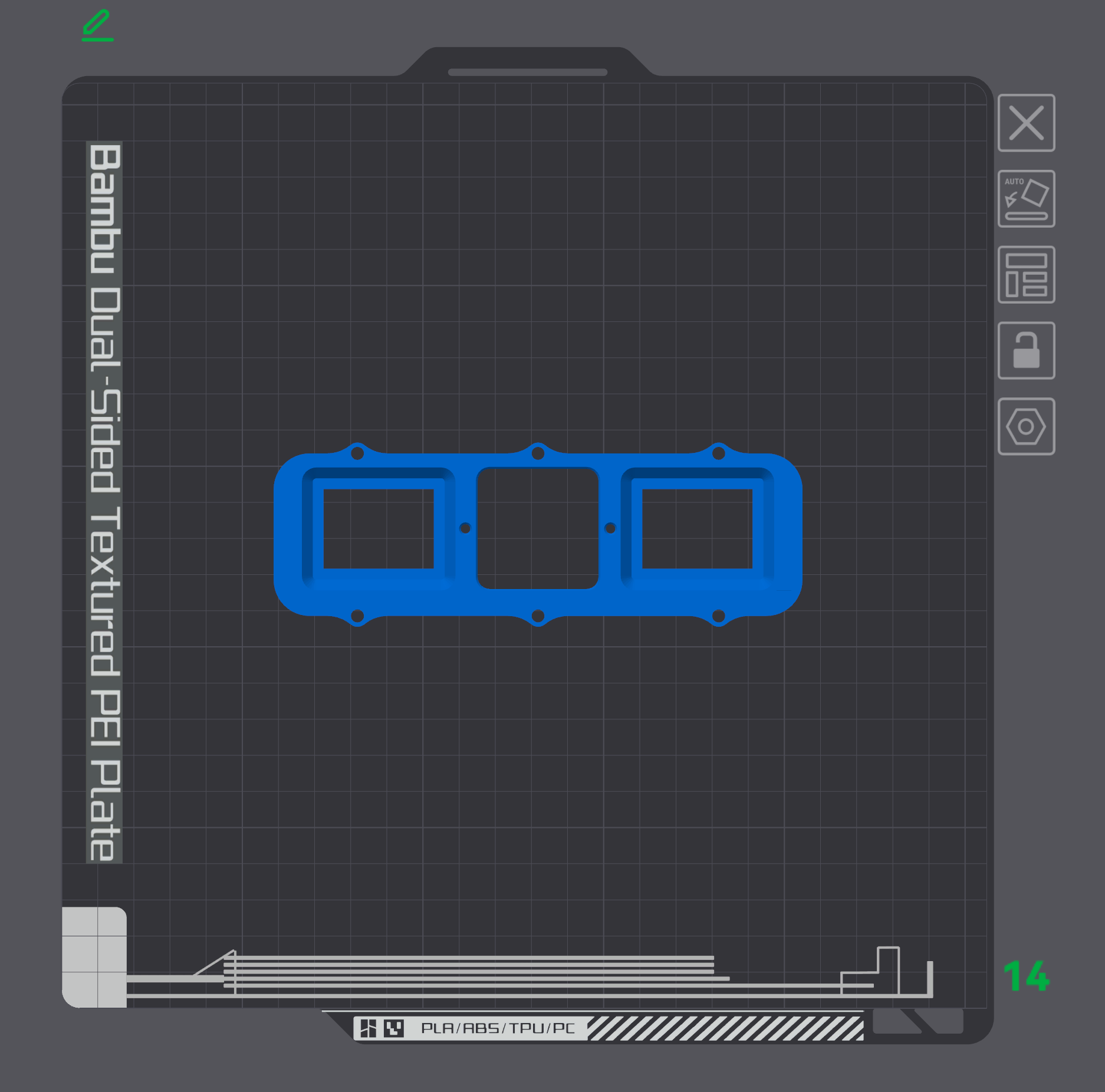 Doomcube dual power switch plate by k3v00 | Download free STL model ...