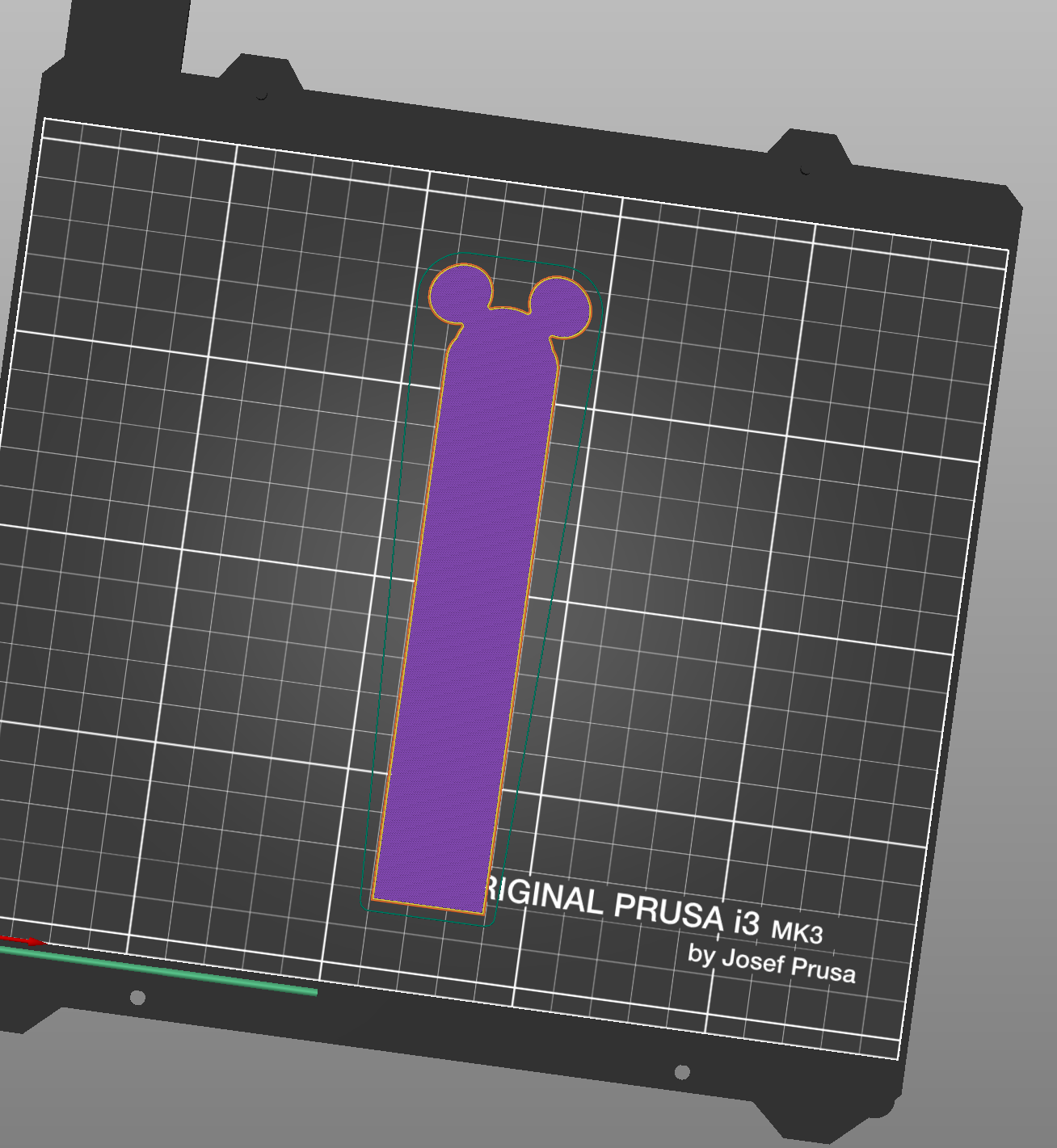 Disney mickey mouse bookmark by Key Guy | Download free STL model ...