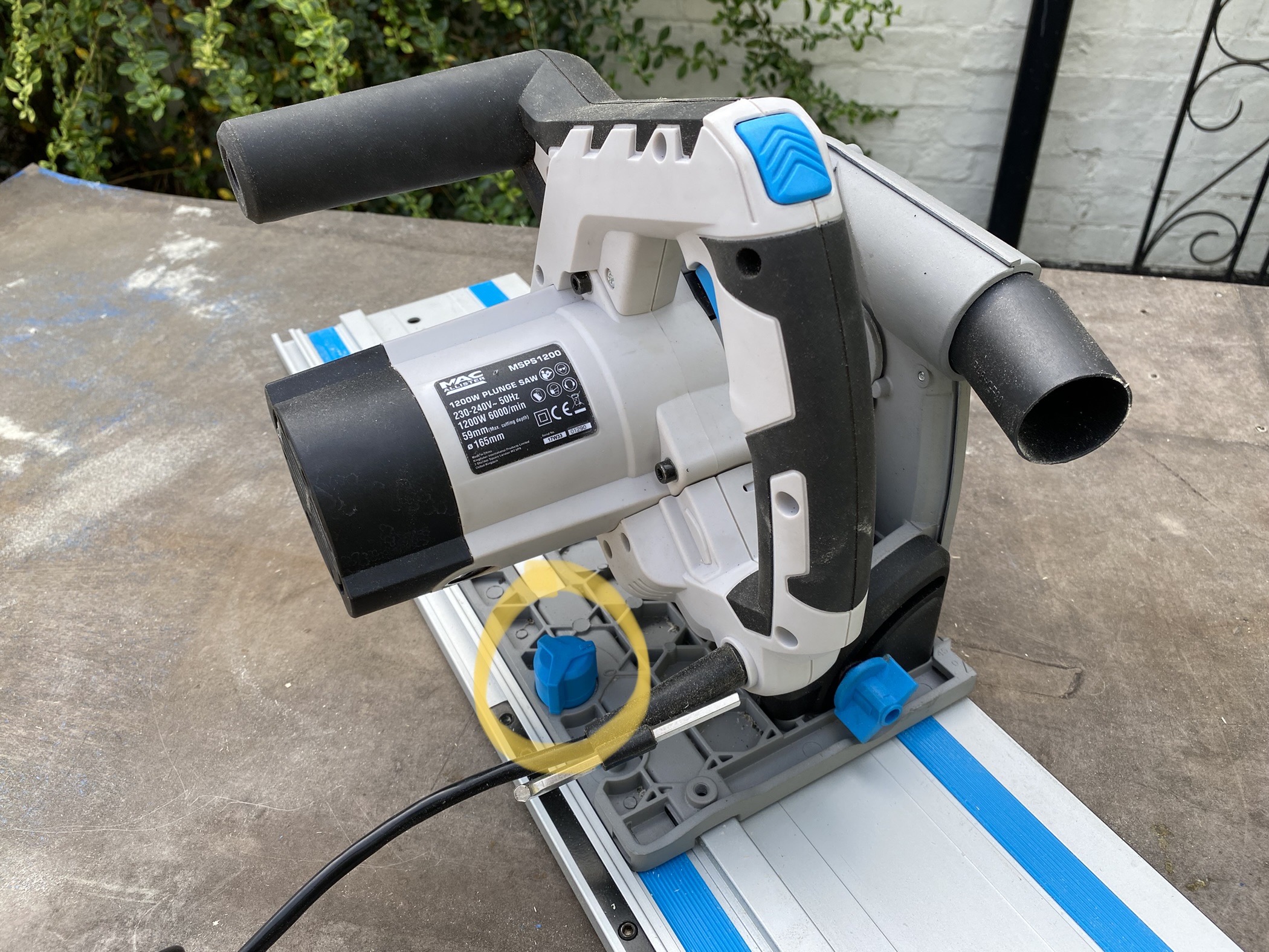 Track aligning cam for MacAllister plunge saw by Turboultra | Download ...