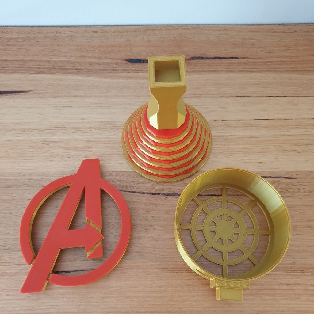 Marvel Avengers Echo Dot Headphone Stand by 3DPrintBunny | Download ...