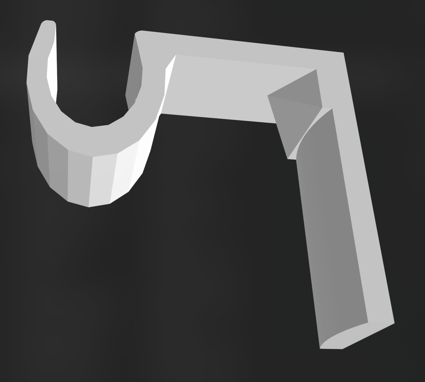 curtain rod holder by jojo | Download free STL model | Printables.com