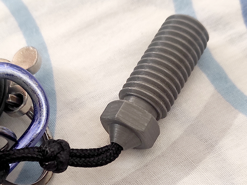 Nozzle volcano llavero by egosum3d | Download free STL model ...