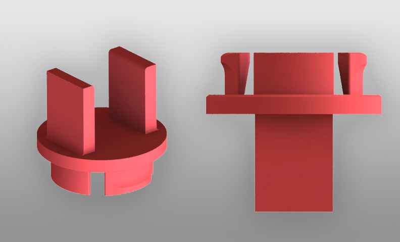 QUBE 500 RGB Cob Support by Tarabaz | Download free STL model ...
