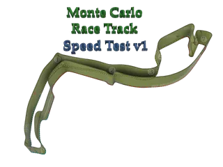 Monte Carlo Race Track Speed Test by SDesigns | Download free STL model ...