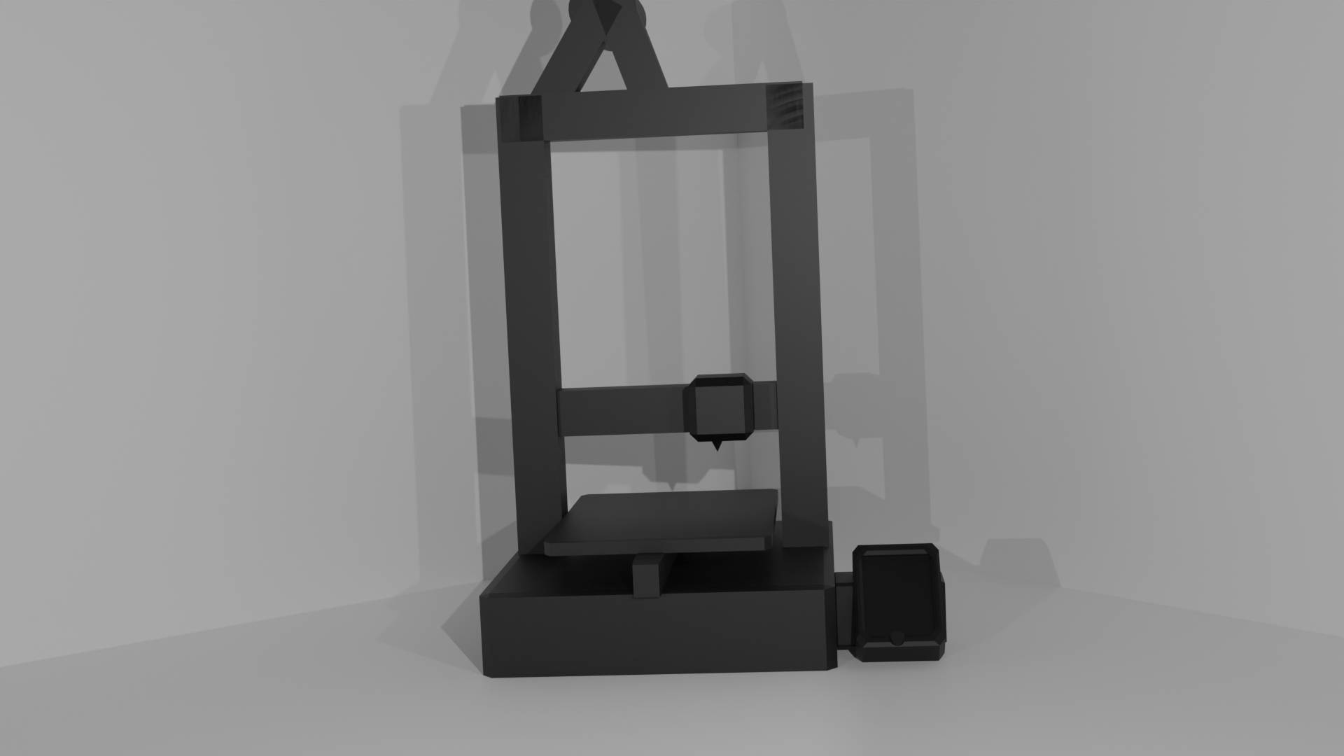 mini 3-d printer V1 by hudson davis | Download free STL model ...