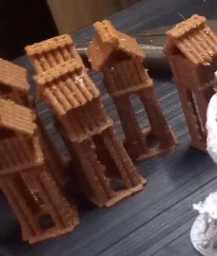 Wood Watchtower by Plavatos | Download free STL model | Printables.com