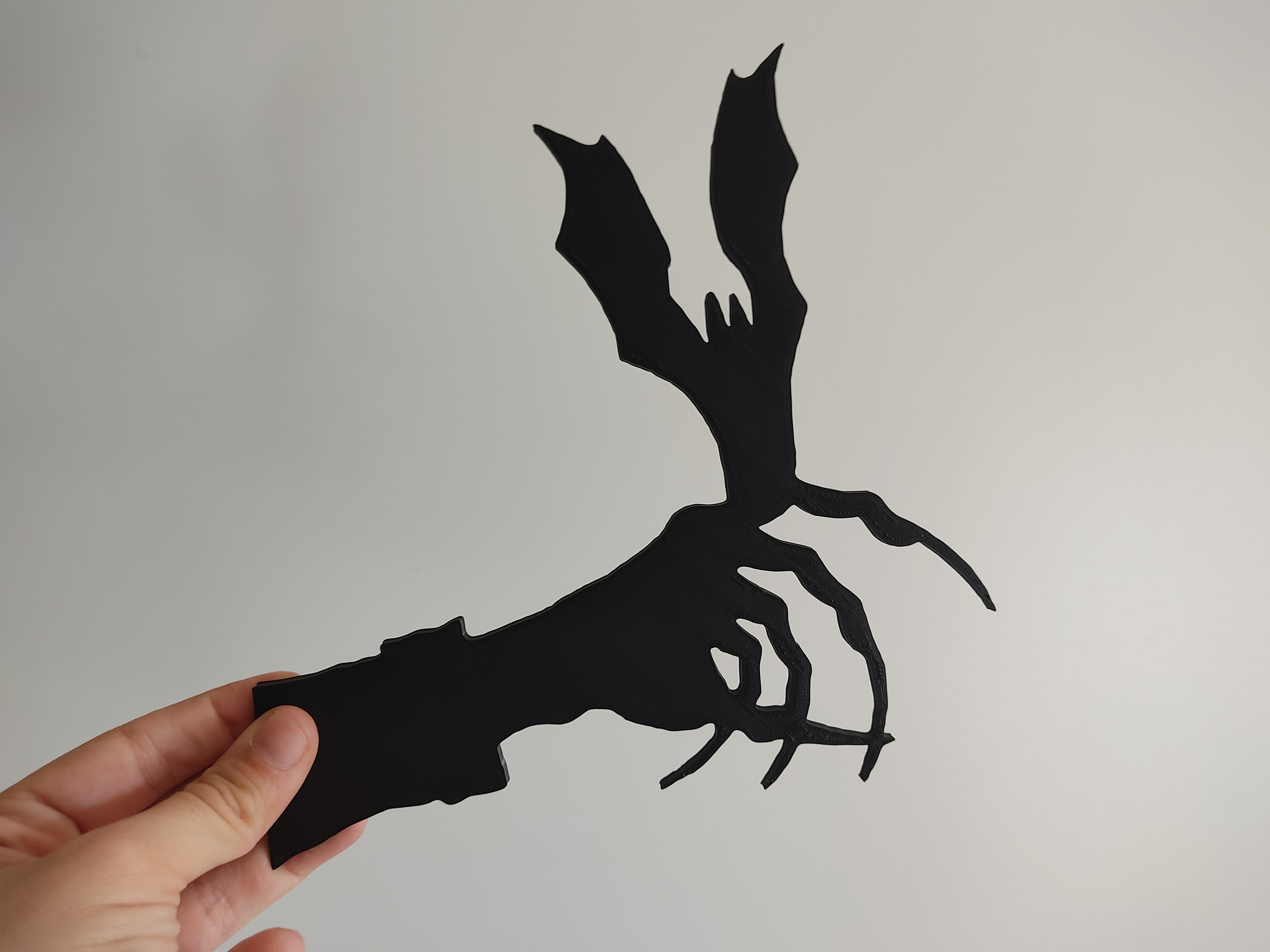 Vampire hand with bat window decoration by The Maker Chemists ...