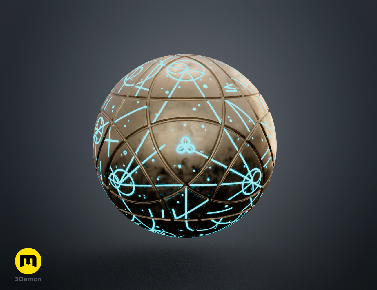 Ahsoka Star Map with Stand by 3Demon | Download free STL model ...