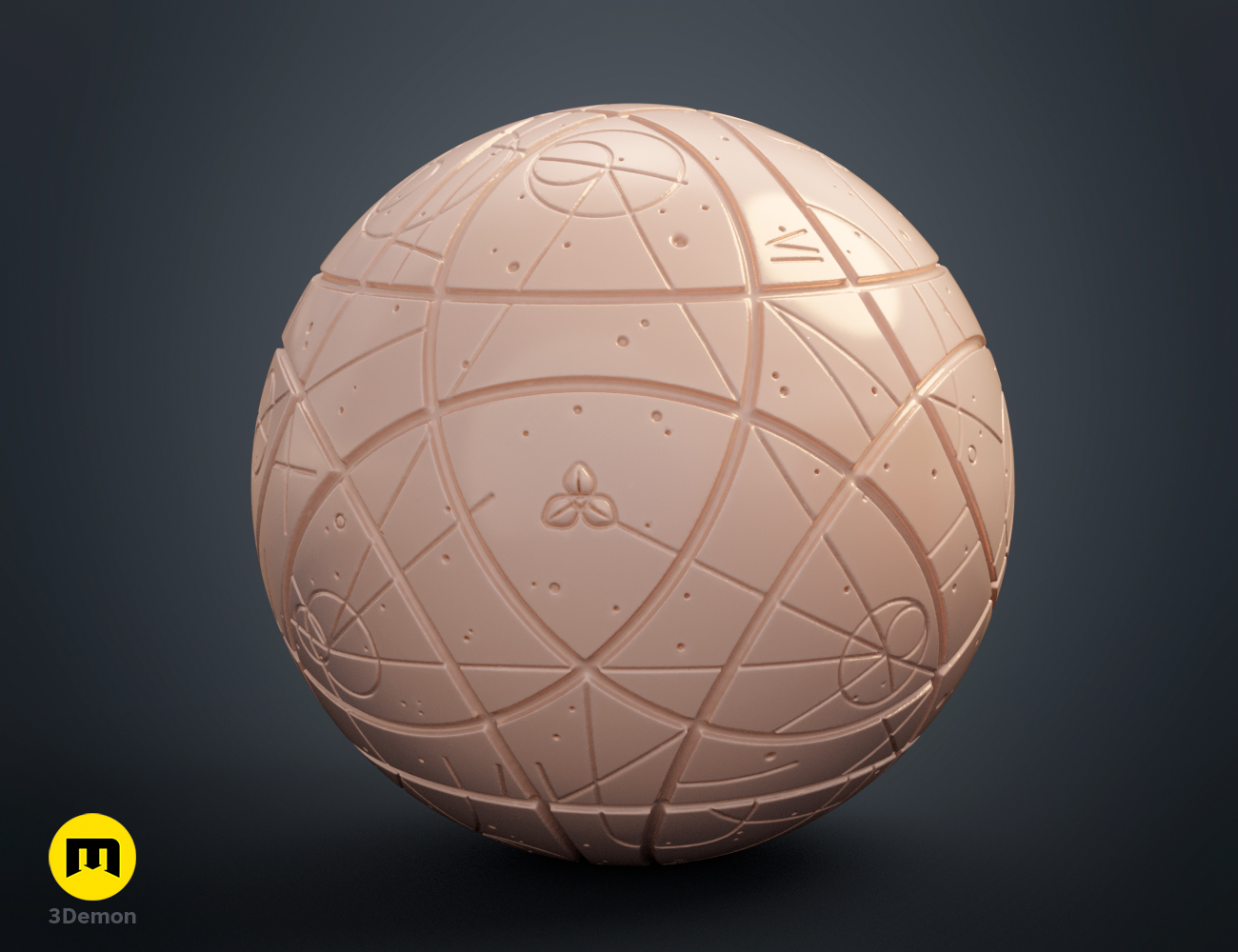 Ahsoka Star Map with Stand by 3Demon | Download free STL model ...