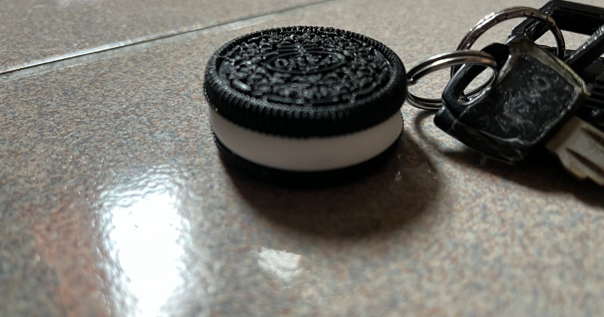 key card/fob OREO key ring protecter by Frank Huang | Download free STL ...