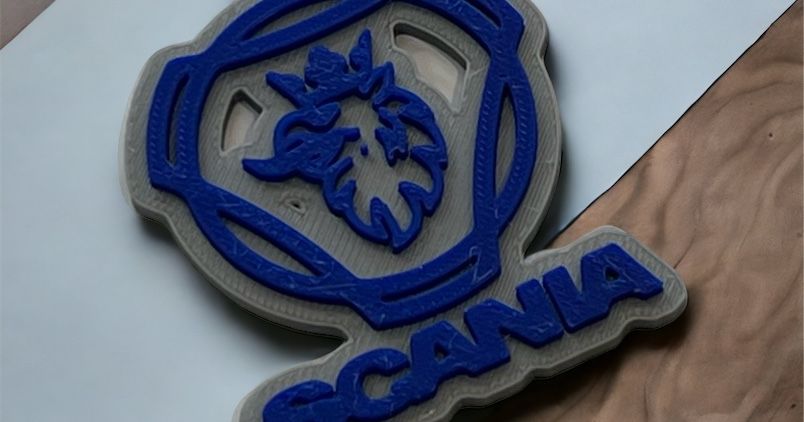 scania keychain por 3d.loay | Descargar modelo STL gratuito ...
