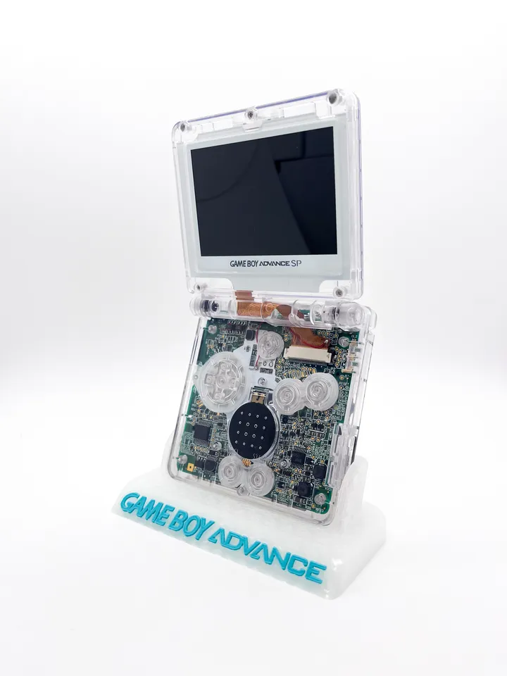Gameboy Advance SP Display Stand by soulrider911 | Download free STL ...
