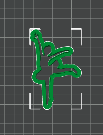 Dancer Cookie Cutter by Leow | Download free STL model | Printables.com