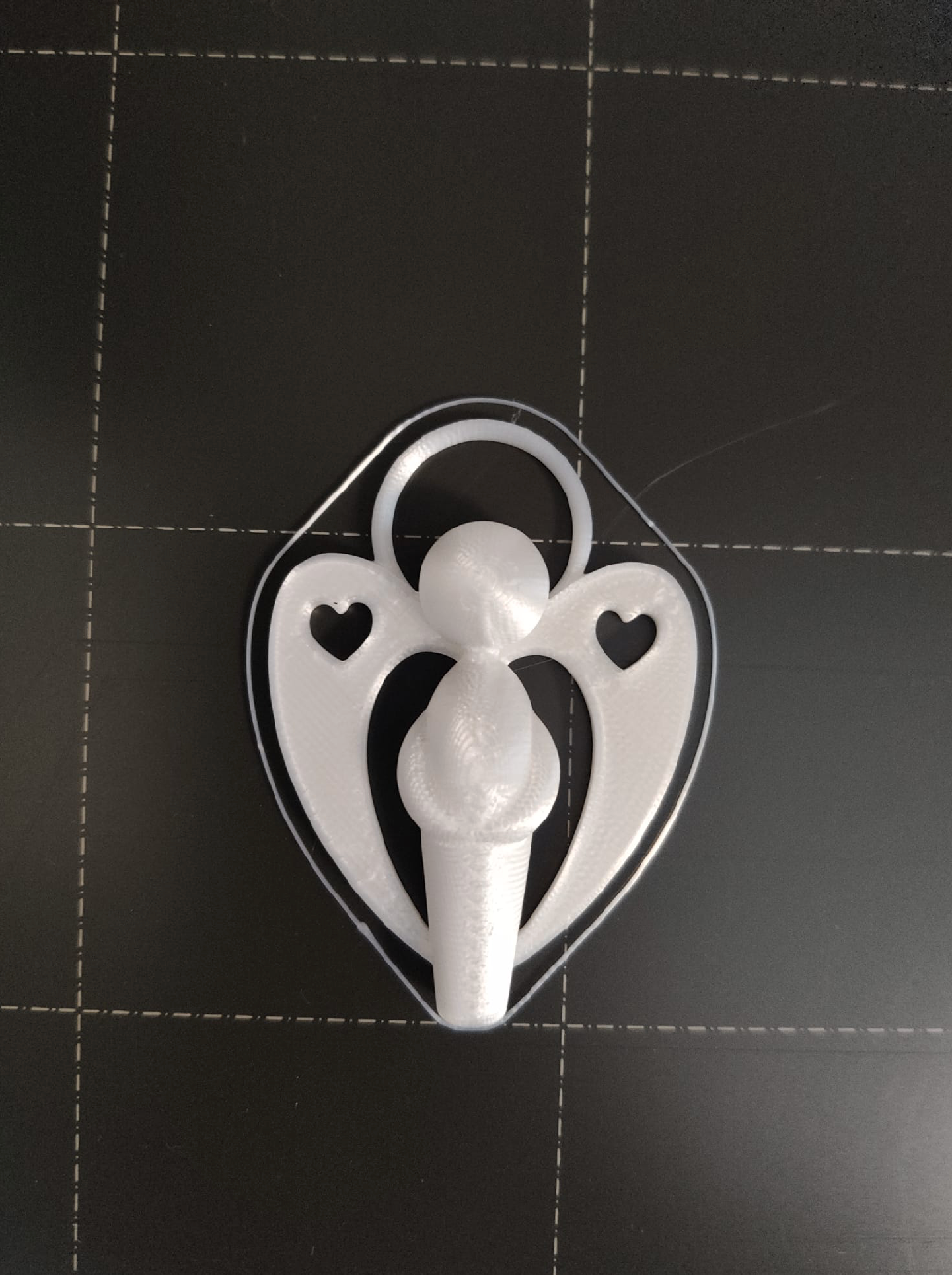 Guardian Angel Keychain by Ly | Download free STL model | Printables.com