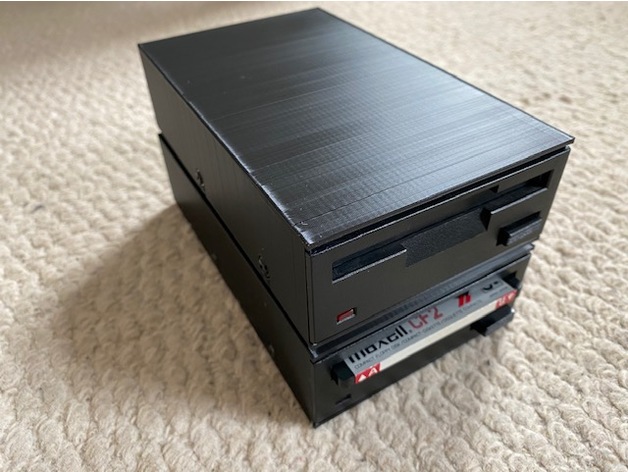 3" Compact Floppy Disk (CF2) Drive Caddy by TomDD | Download free STL ...