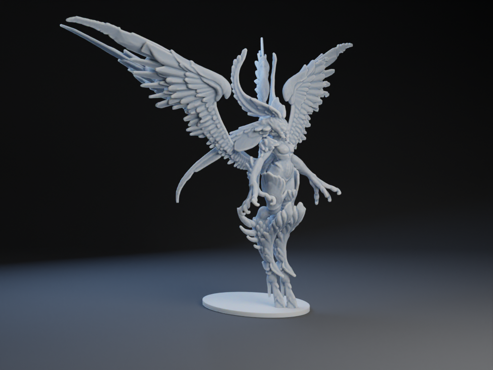 Garuda Final Fantasy XIV por Peter Farell | Descargar modelo STL ...