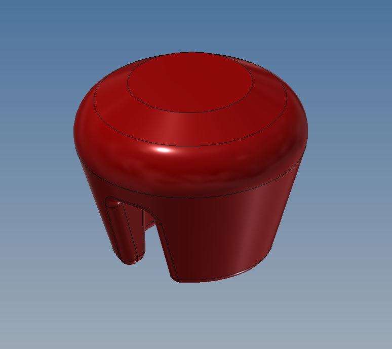 Tent Stake Push Cap by Joshua | Download free STL model | Printables.com