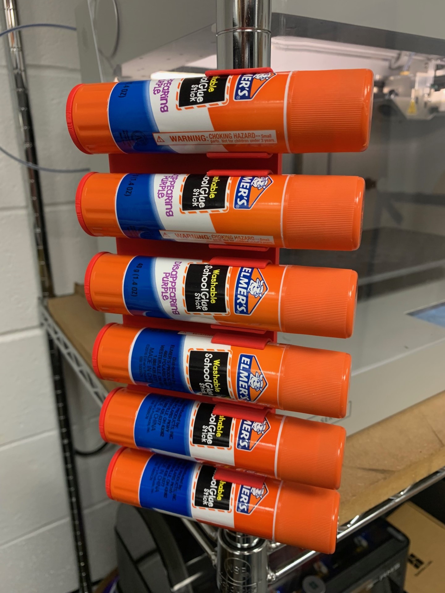 Glue Stick Holder 6X by Peter Davis | Download free STL model ...