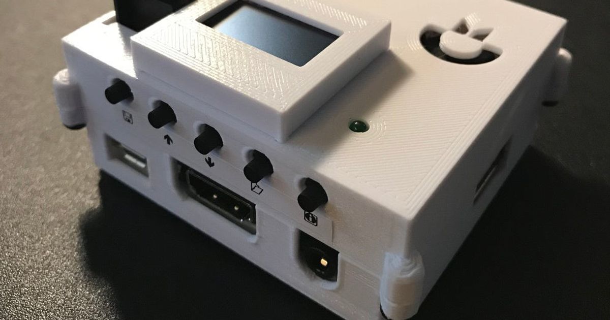 Raspberry Pi 3A+ with Pi1541 IO Hat Case by TomDD | Download free STL ...