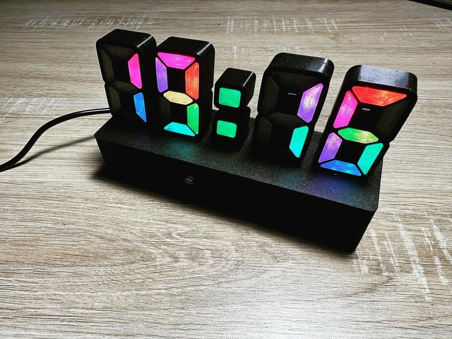LED Clock - MICRO [ powered by WLED ] by Marius M | Download free STL ...