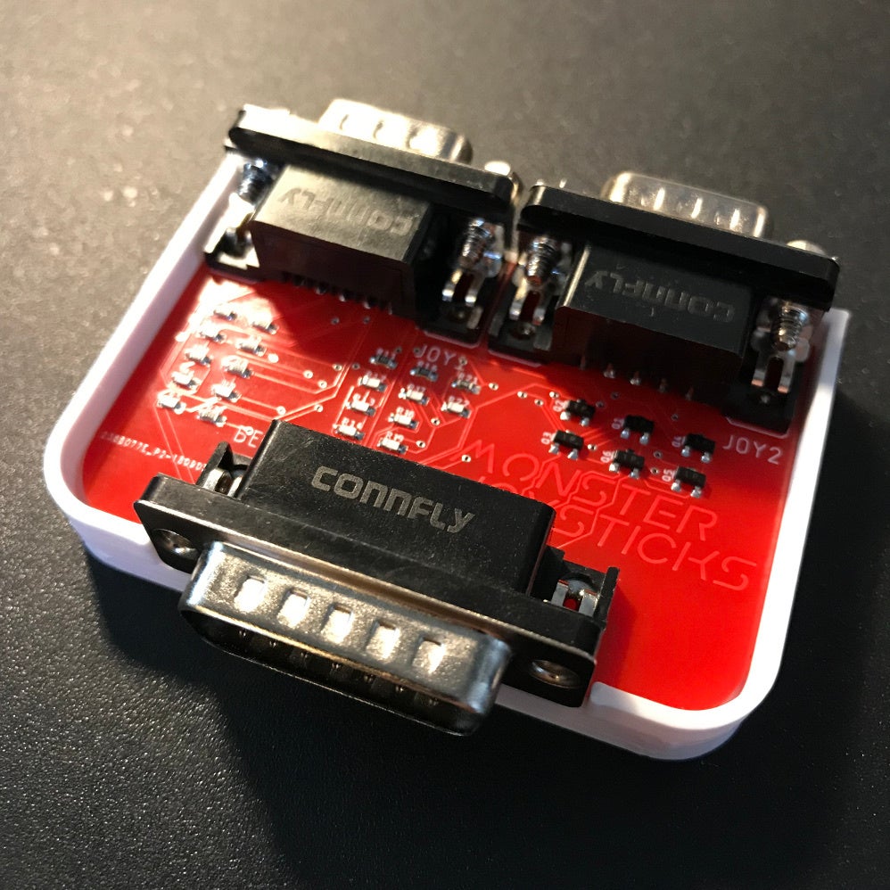 BBC Micro / Electron Monster Joystick Retro Joystick Adapter Case by ...