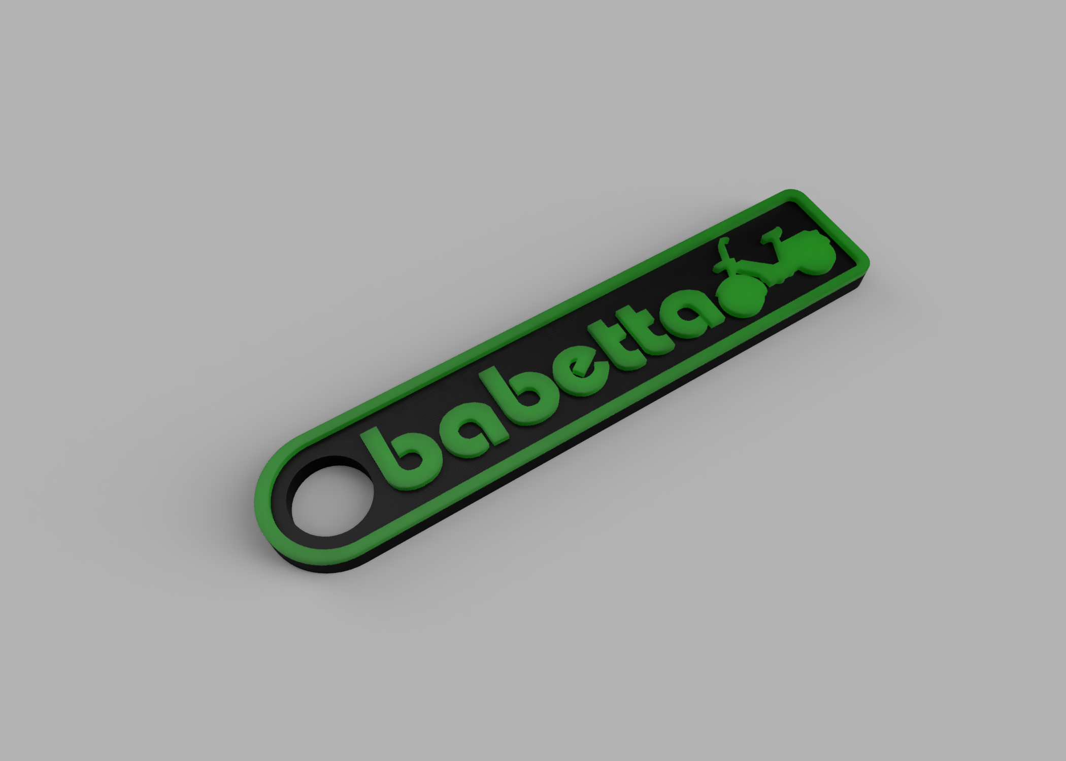 Babetta keychain by Lukáš Nedvěd | Download free STL model | Printables.com