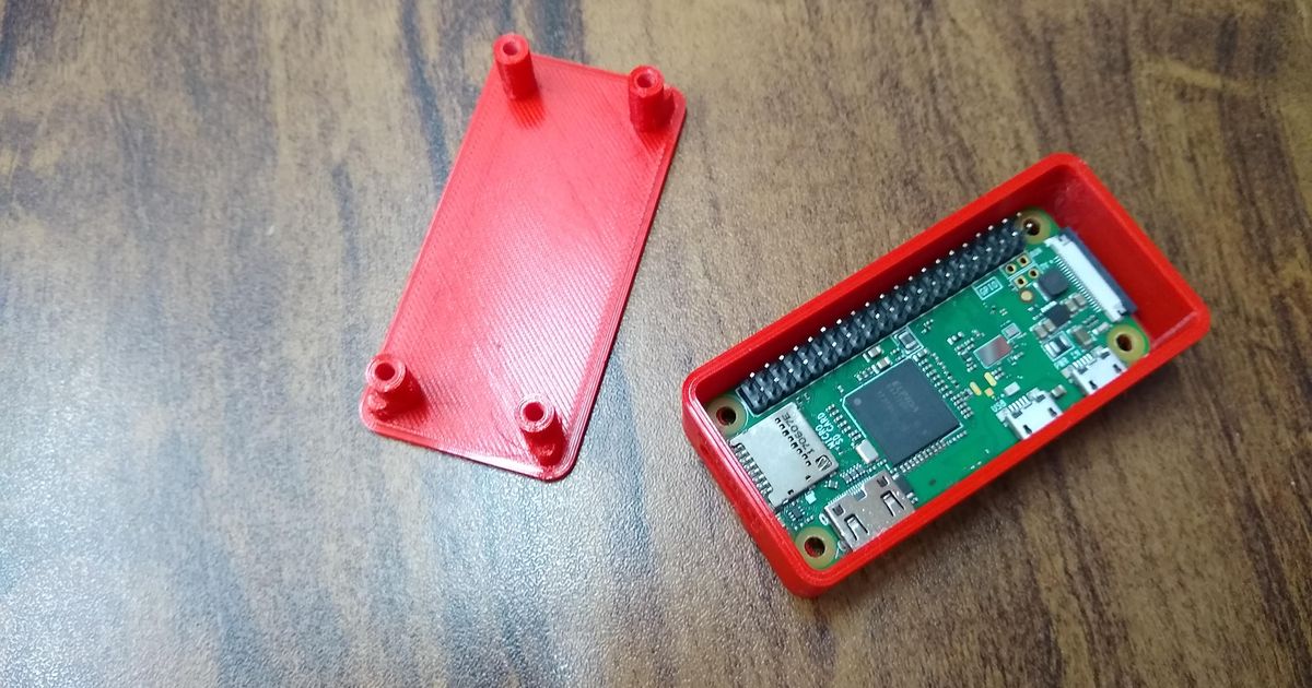 Raspberry Pi Zero W enclosure by schneppendahl | Download free STL model | Printables.com