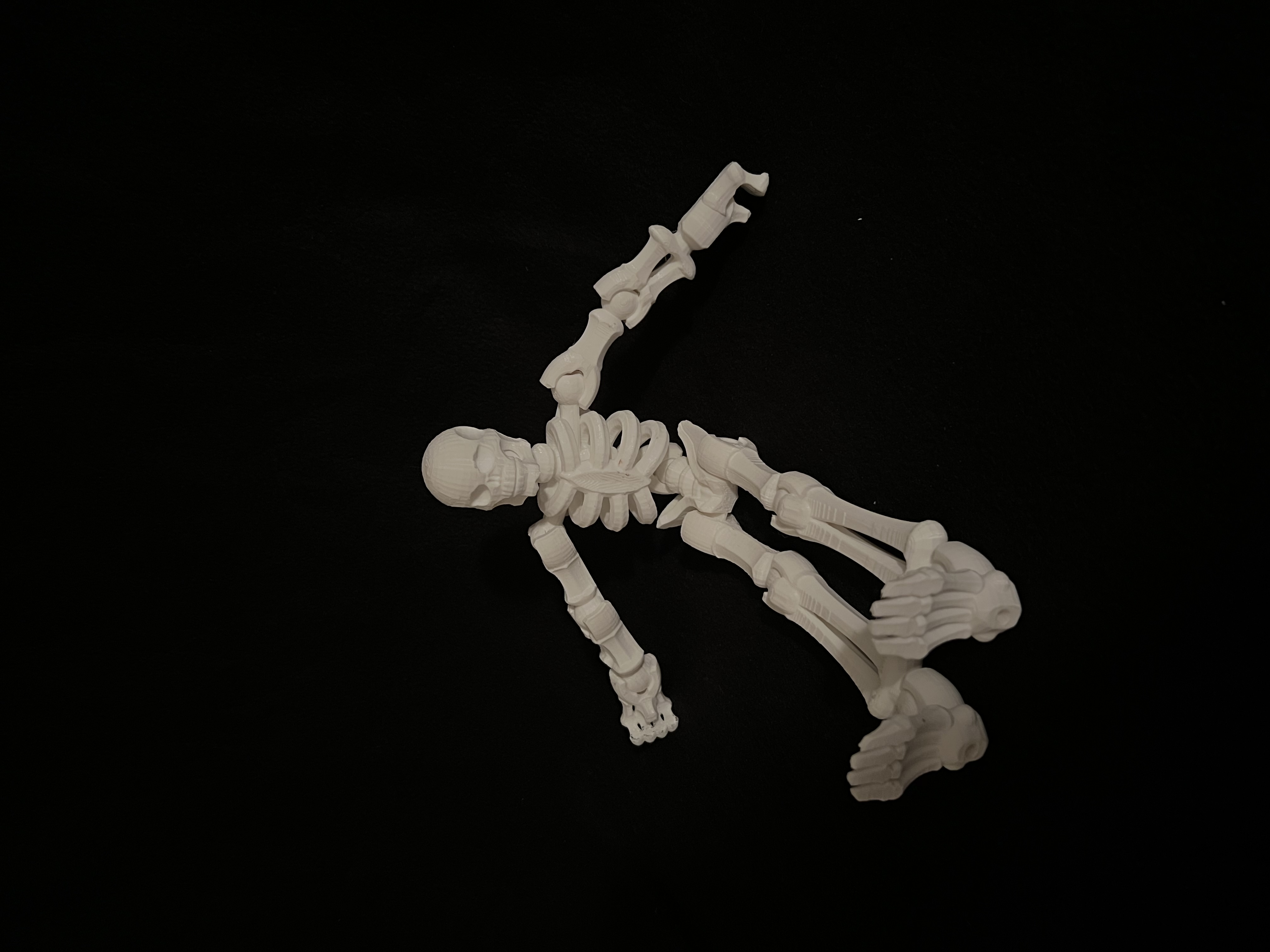 movable skeleton decoration by Hoani3D | Download free STL model ...