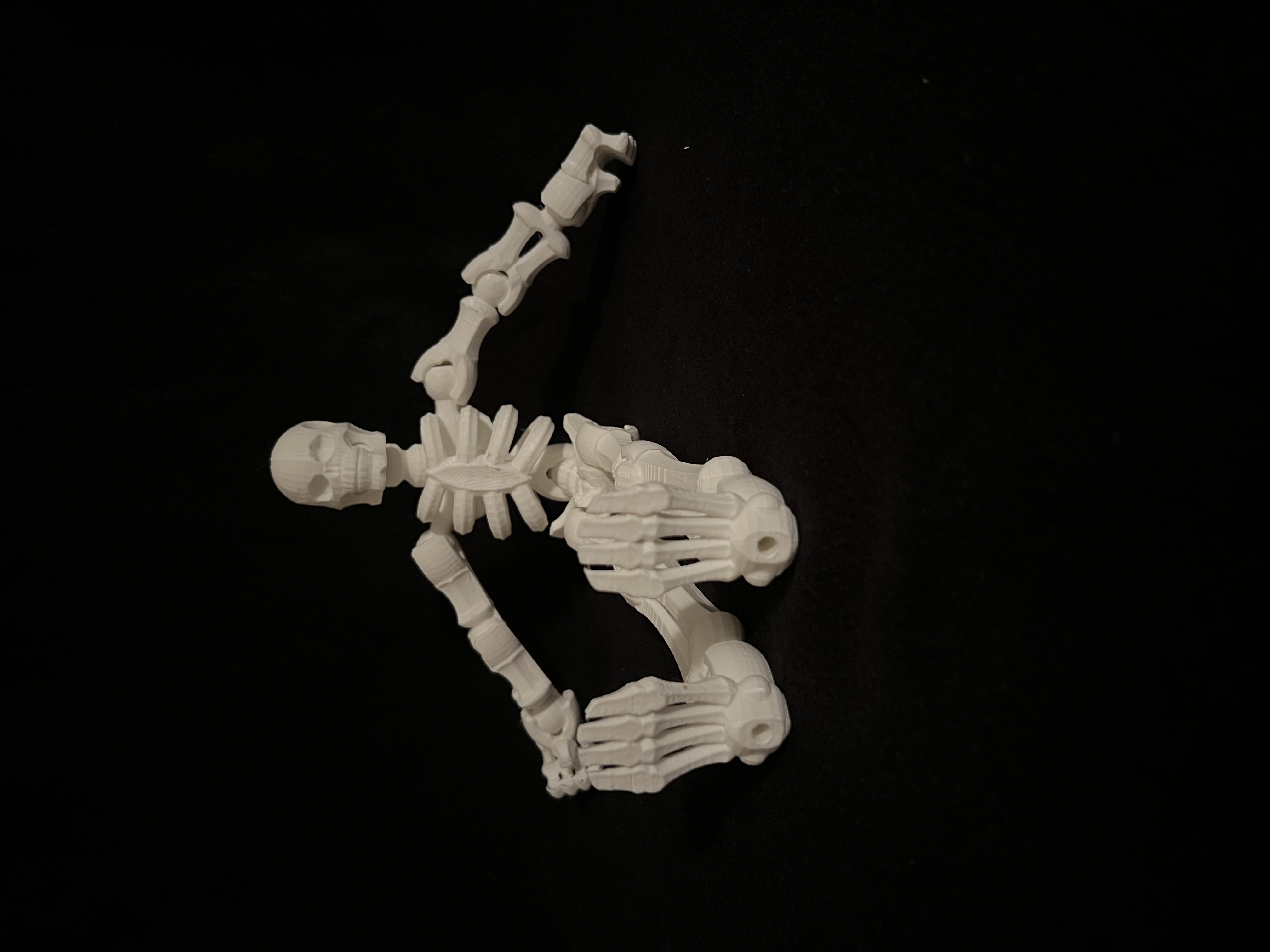movable skeleton decoration by Hoani3D | Download free STL model ...