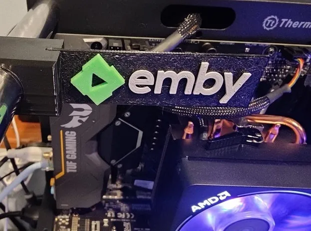 Emby Logo by Nathan | Download free STL model | Printables.com