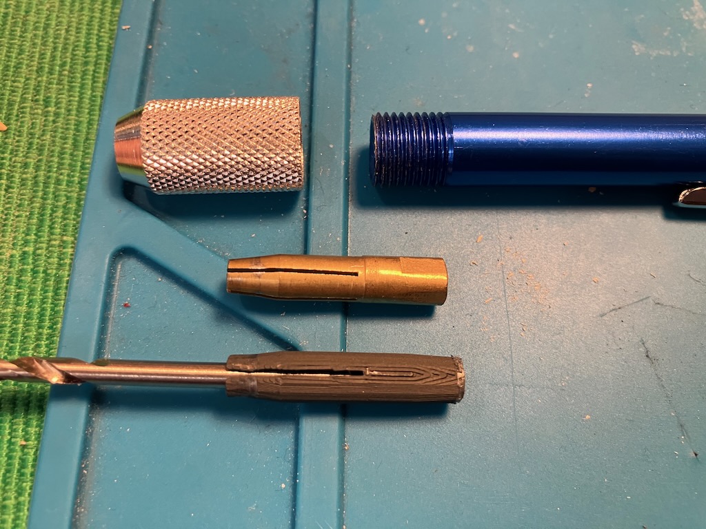 3mm collet for handheld pin vise by NoTrueSpaceMan | Download free STL ...