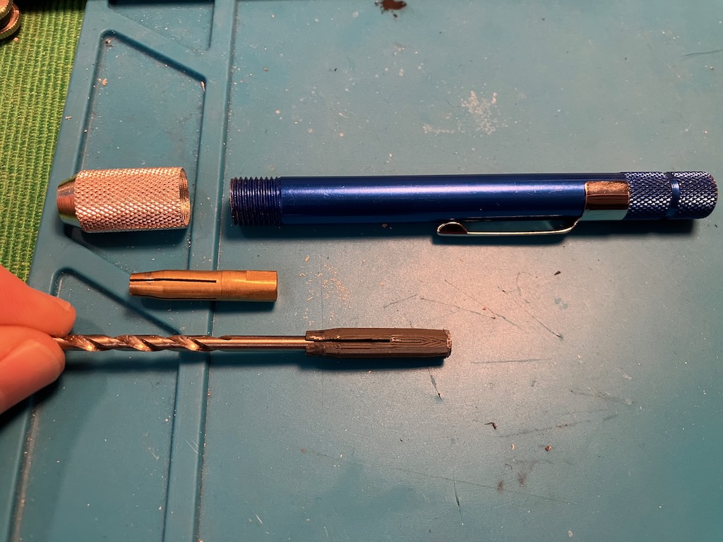 3mm collet for handheld pin vise by NoTrueSpaceMan | Download free STL ...