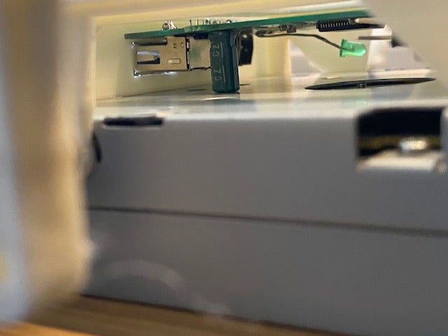 5.25" Half Height Bay Gotek Floppy Emulator Bracket with space for 3.5 ...