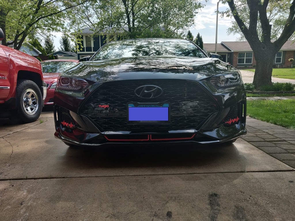 Veloster Gen 2 Front Turbo Badge by Nathan | Download free STL model ...
