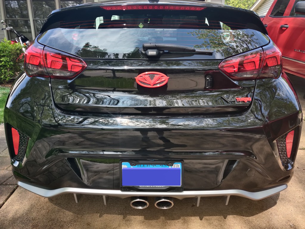 Veloster Gen 2 Rear Badge by Nathan | Download free STL model ...