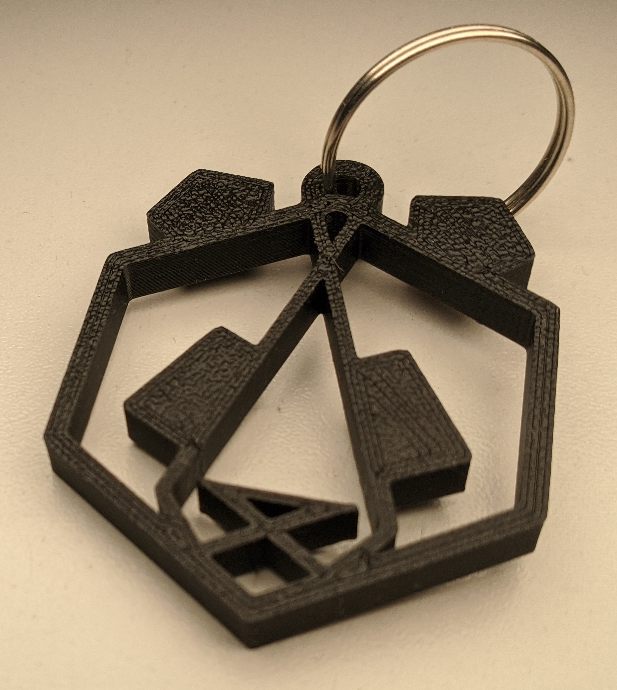 Panda head key chain by a123qwertz567 | Download free STL model ...