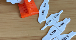 Radius Gauge Set by Joshua | Download free STL model | Printables.com