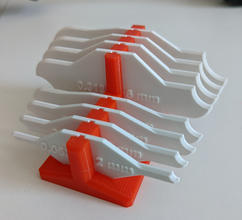 Radius Gauge Set by Joshua | Download free STL model | Printables.com