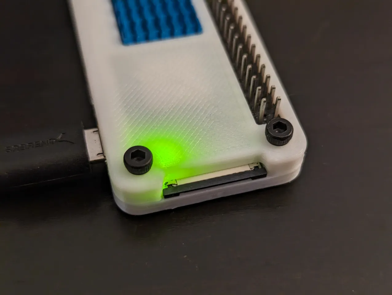 Raspberry Pi Zero 2W case with heat sink and GPIO cutout by tn00364361 ...