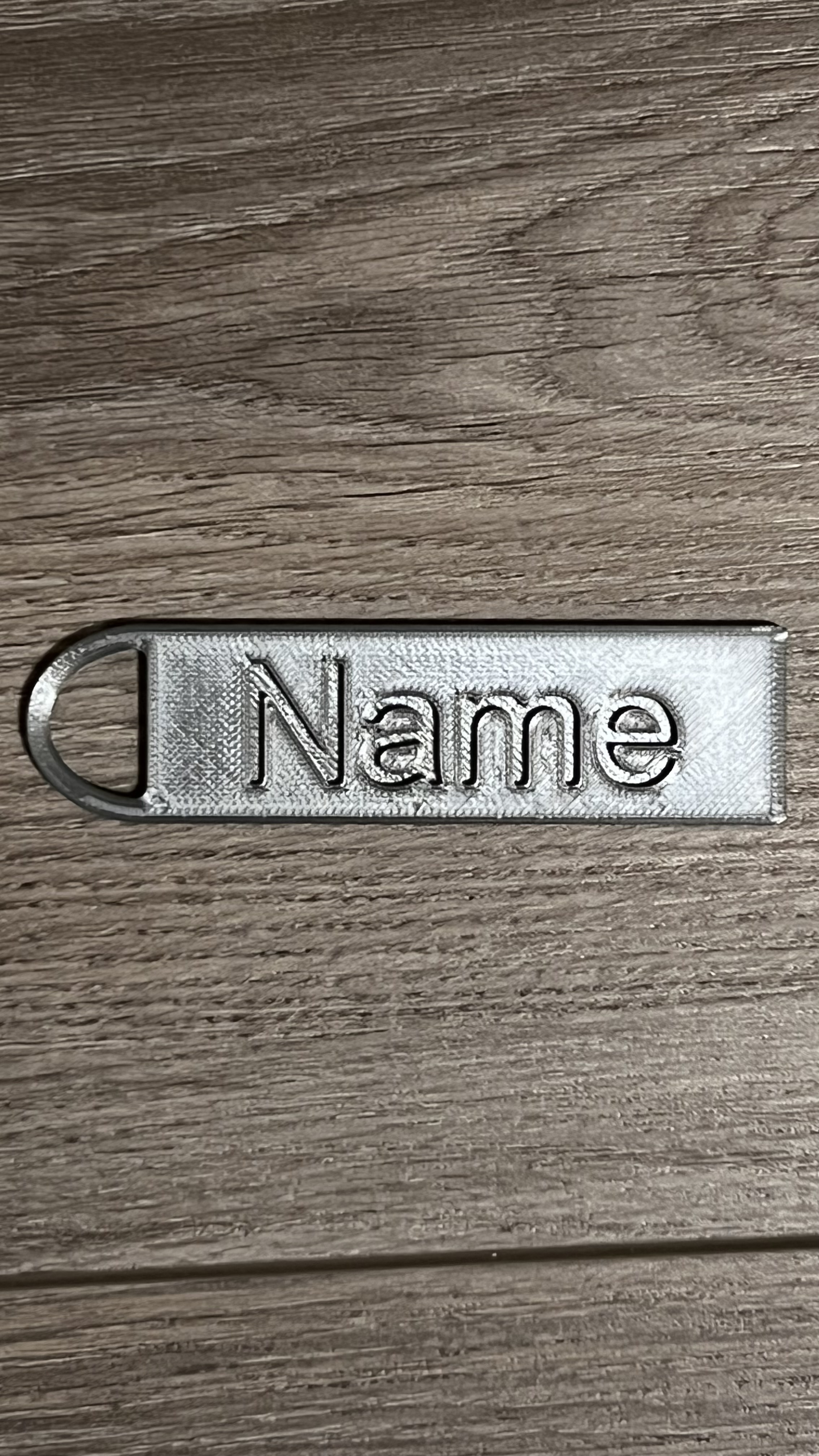 Custom Simple Keychain by JO design | Download free STL model ...