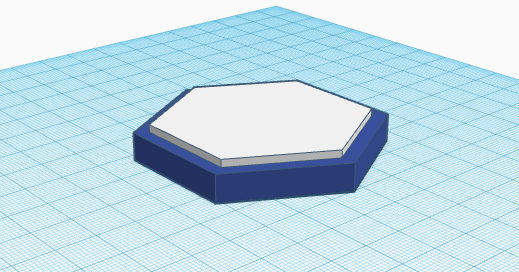 Layered Hexagon by Nauhtica | Download free STL model | Printables.com