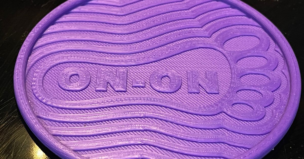 Hash House Harriers On-On Foot Coaster by BSCC | Download free STL ...