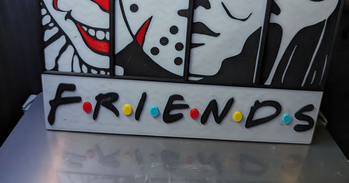 HALLOWEEN FRIENDS SIGN by k2thestank | Download free STL model ...