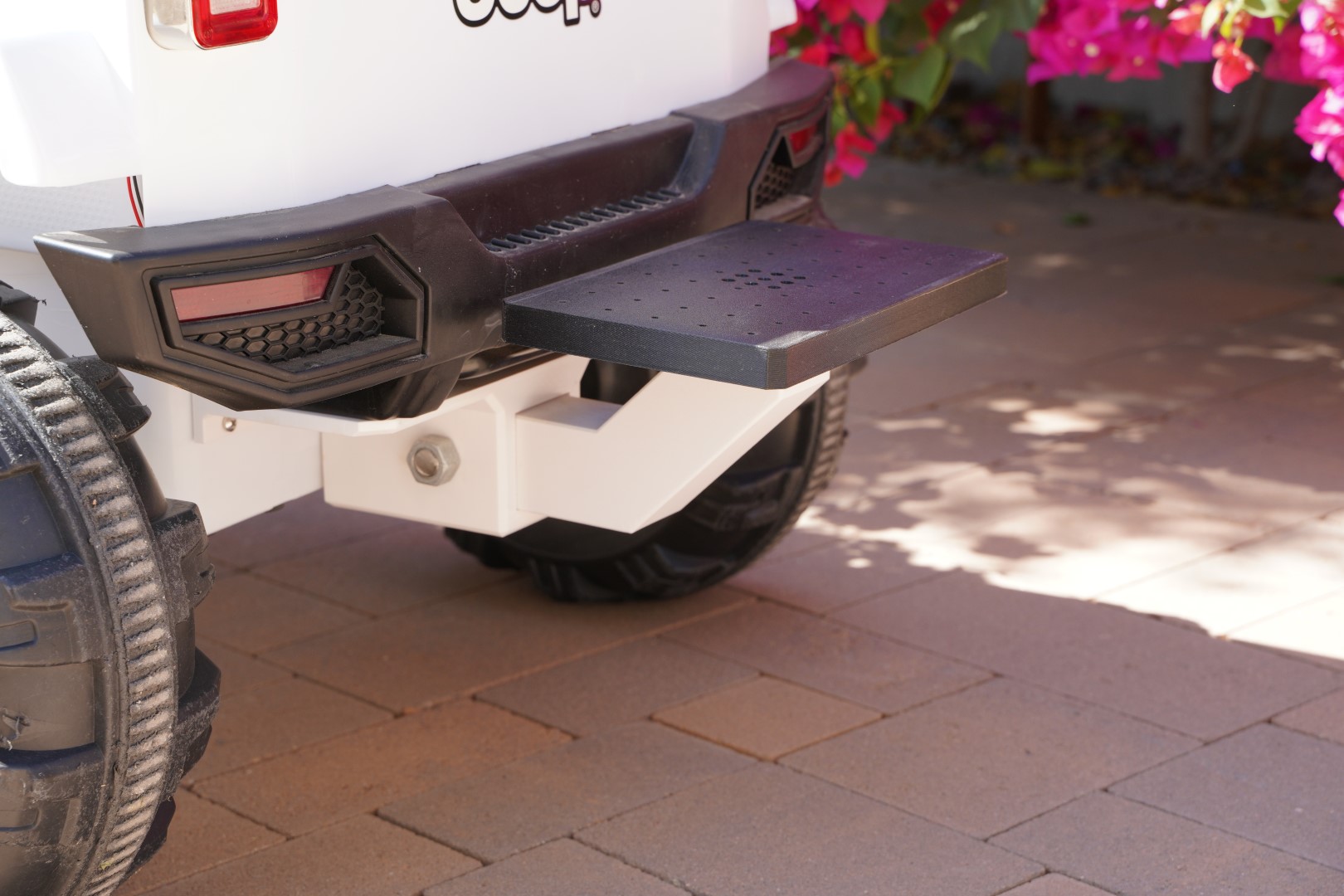 2" Tow Hitch Receiver System for Kids Ride-On Vehicles (Powerwheels ...