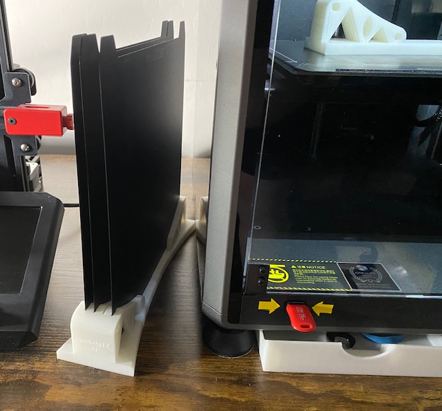 Creality K1 Building Plate Holder - 4 Slot by AlanH007 | Download free ...