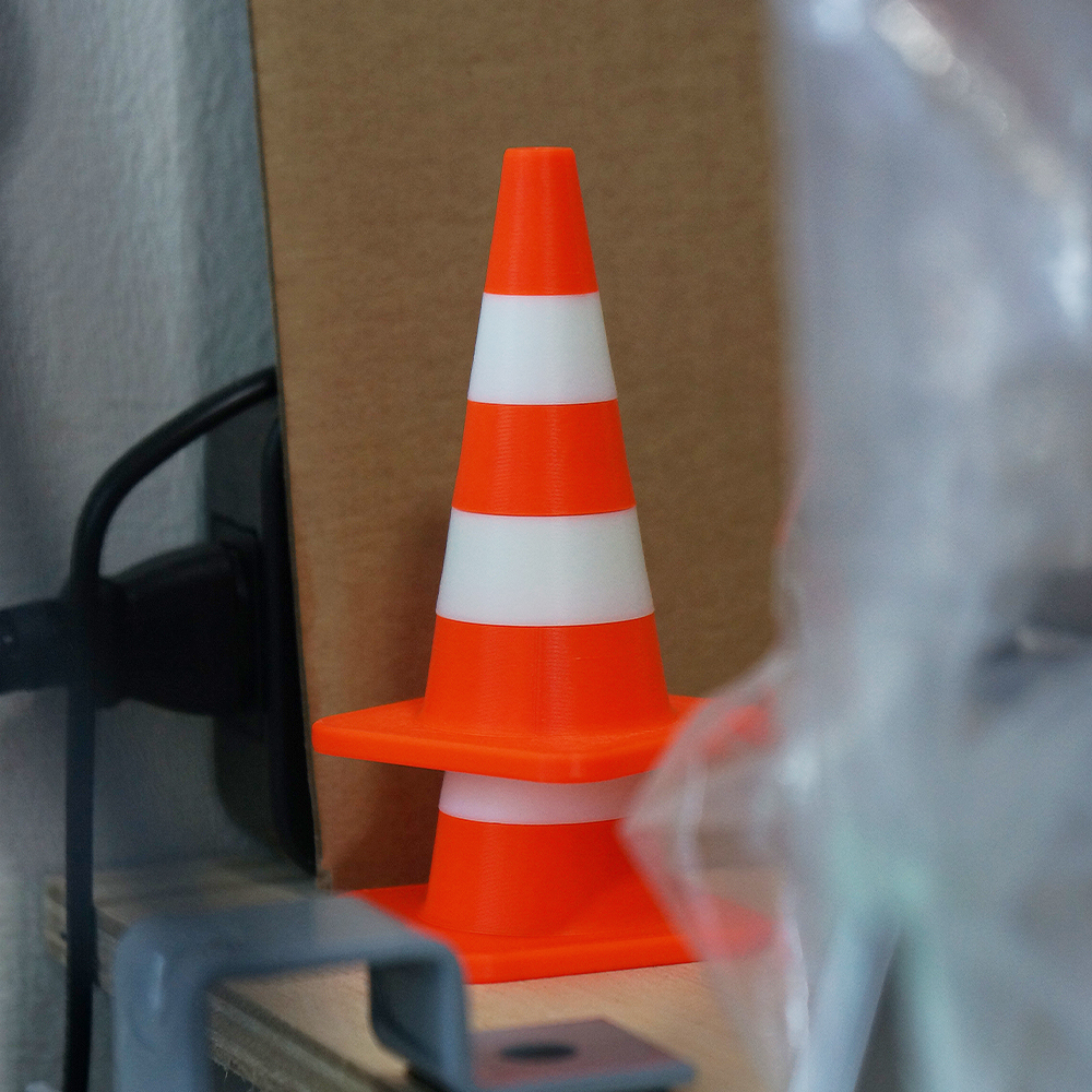 Modular Traffic/Construction Cone (Tabletop Miniatures) by Whadup ...